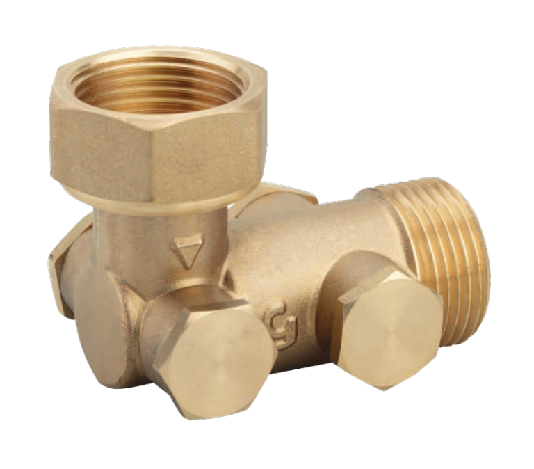 Clapets EA antipollution entrée écrou tournant - sortie mâle - Grandsire